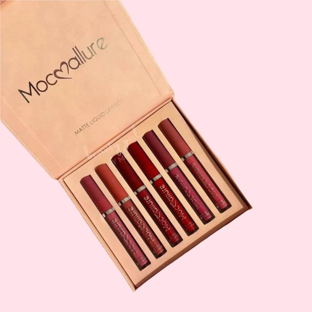 Mocallure Matte Liquid Lipglosses Pack – The Body Essential